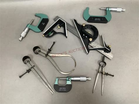 Machinist Measuring Tools Live And Online Auctions On