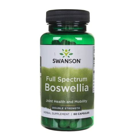 Swanson Full Spectrum Boswellia 800 Mg 60 Capsules Medpak Reviews