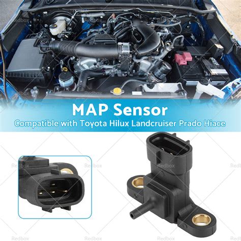 Map Sensor Suitable For Toyota Hilux Kun26r 3l 1kd Ftv Kun16r Hiace 2kd Ftv 2 5 Ebay