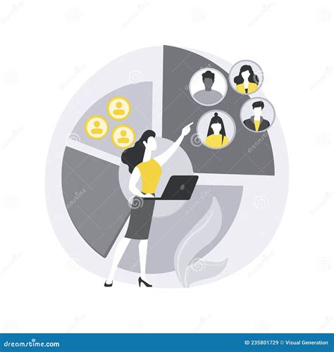 Audience Segmentation Abstract Concept Vector Illustration Stock Vector Illustration Of