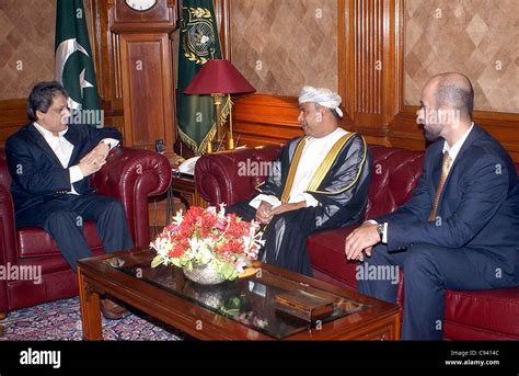 Sindh Governor Drishrat Ul Ibad Khan In Meeting With Khamis Mohammed