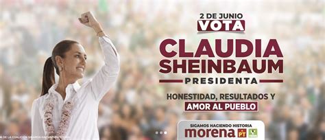 Claudia Sheinbaum abre página oficial de campaña para dar a conocer