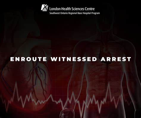 Enroute Witnessed Arrest Southwest Ontario Regional Base Hospital