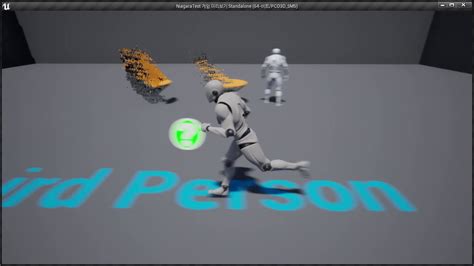 언리얼 나이아가라 Mesh Morphing 이펙트 예제 Youtube