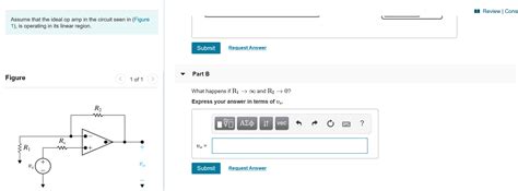 Solved N Review Constants Assume That The Ideal Op In Chegg Com