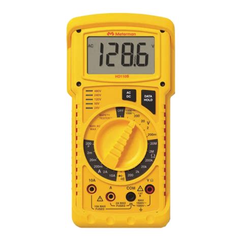 Wavetek Hd110b Operators Manual Pdf Download Manualslib