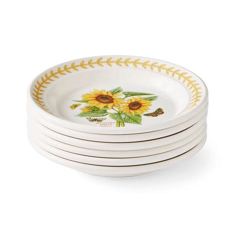 Botanic Garden Meadow Set Of 6 Side Plates Assorted Portmeirion