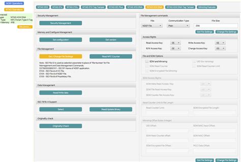 Configuring Ntag 424 Dna With Encrypted Part And Cmac Part Nxp Community