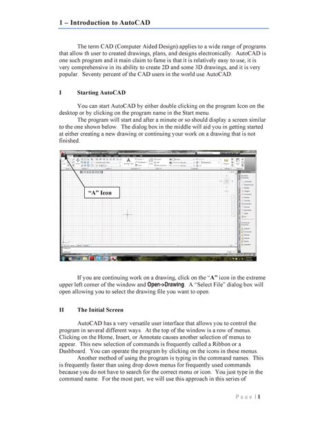 Intro To Computer Aided Ddrawing P3 1 Introduction To Autocad The