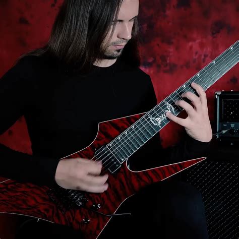 Obscura Steffen Kummerer Demos His Esp Custom Guitar Official Trailer Obscura Guitarist