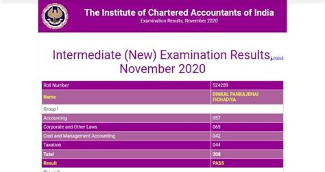 Dinkal Fichadiya On Linkedin Success Icai Hardwork 67 Comments