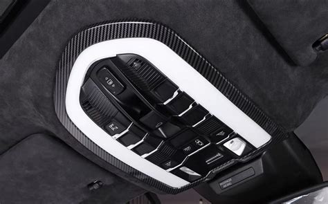 Porsche Macan Panamera Carbon Fiber Car Accessories Accessories On