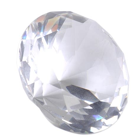 60mm Crystal Diamond Clear Cut Glass Large Giant Diamond Wedding Ts