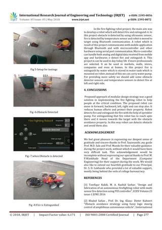 IRJET Android Controlled Firefighting Robot Using Arduino PDF