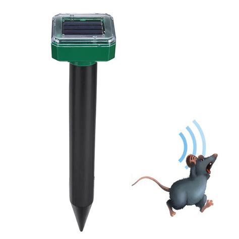 Répulsif solaire à ultrasons pour souris dispositif anti souris garde
