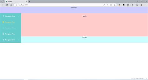Vue3element Plus 实现管理系统布局样式vue3 Elementplus布局 Csdn博客