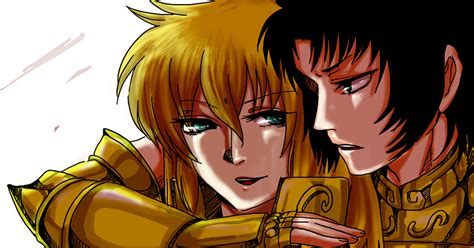 聖闘士星矢 【腐向け】最も忠誠心厚き男と最も神に近い男 夜中多忙のイラスト Pixiv