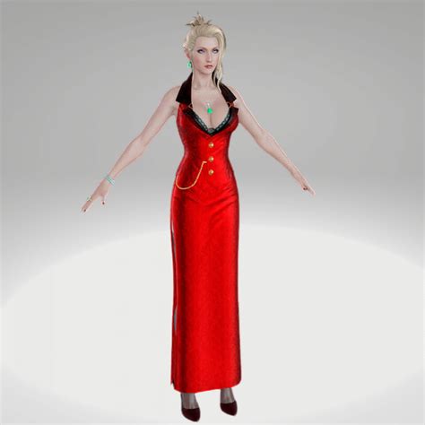 Final Fantasy Ff7 R Scarlet 3d Model By Breakaway