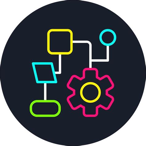 Optimization Line Multi Color Design 54246771 Vector Art At Vecteezy
