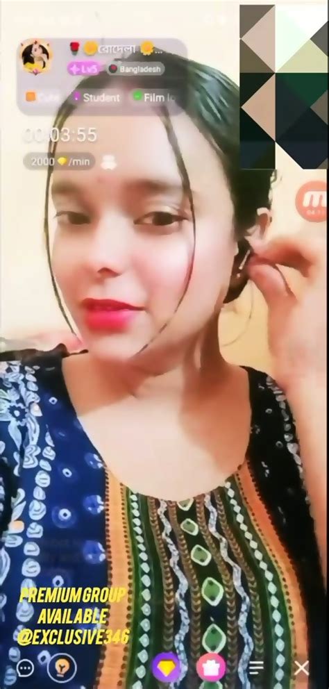 Rodela From Bangladesh Showing Boobs And Hairy Pussy On Chamet Live Eporner