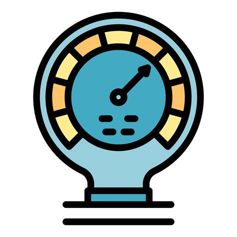 Manometer Energy Icon Color Outline Vector Vector Art At Vecteezy