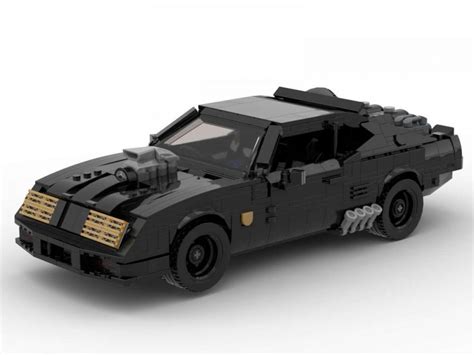 V8 Interceptor Z Mad Max Jako Model Klocki Kompatybilne Z Lego