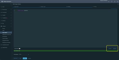VMware Aria Operations Super Metrics