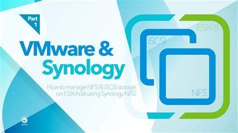 Vmware And Synology Part 1 Manage Nfs And Iscsi Storage On Esxi Host