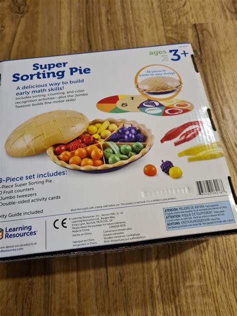 Super Sorting Pie Learning Resources Hobbies And Toys Toys And Games On