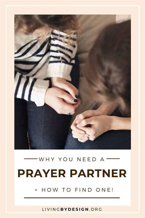 Why You Need A Prayer Partner How To Find One