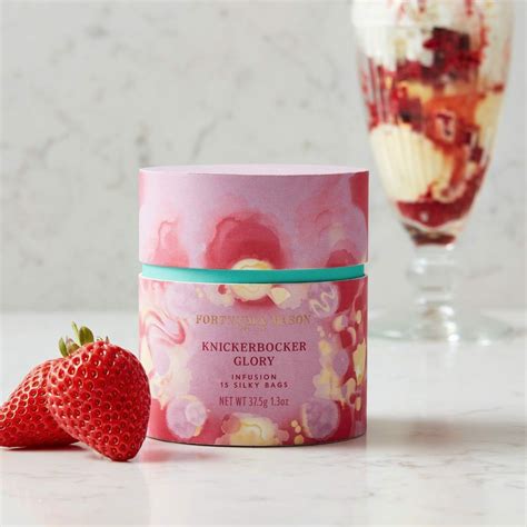 Knickerbocker Glory Infusion 15 Silky Tea Bags 30g Fortnum And Mason