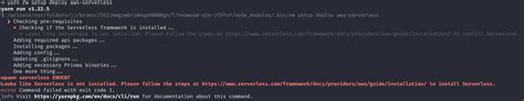 Setup Command Pass Package As Command