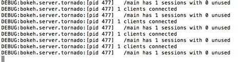 Python How To Free Up Bokeh Server After Disconnecting From App