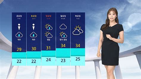 날씨 정체전선 내려가며 오전 사이 비 대부분 그쳐