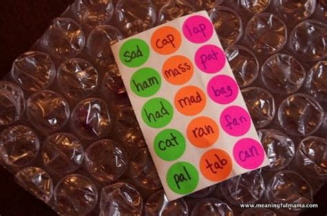 Bubble Wrap Learning