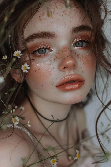 Floral Fantasy Spring Makeup Inspiration In 2024 Flower Makeup