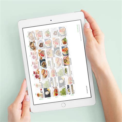 Diet For Gout Weekly Meal Plan Printable Gout Diet Plan Pdf Relief From