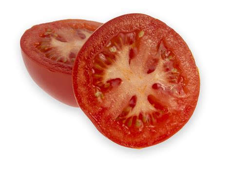 Fatia De Tomate Fresco Vermelho Isolado Cortado 10985156 PNG