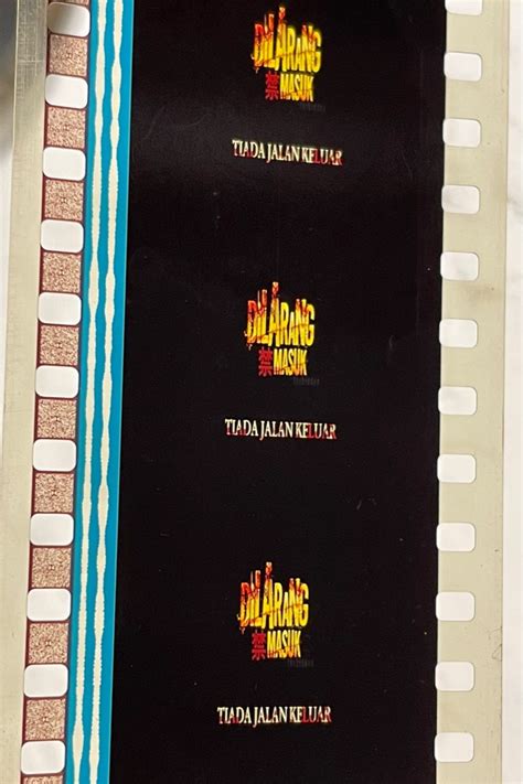 35mm Treler Filem Melayu Dilarang Masuk Hobbies And Toys Collectibles