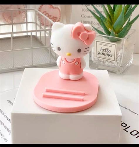 Authentic Hello Kitty Desk Phone Holder Mobile Phones And Gadgets Mobile And Gadget Accessories