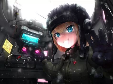 Живые обои Girls Und Panzer скачать на