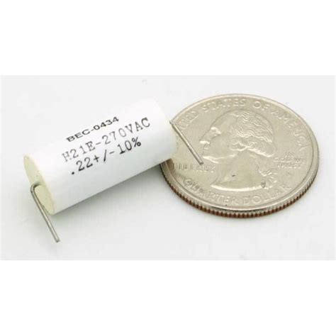 Film Capacitor 022 μf ±10 270 Volts
