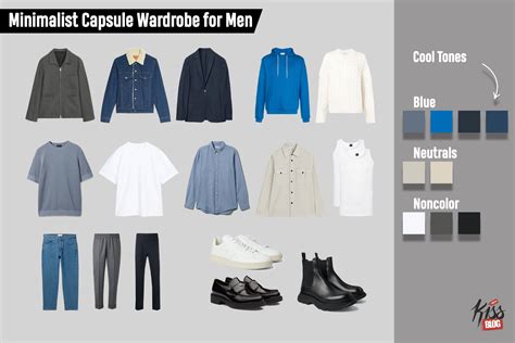 Minimalist Capsule Wardrobe Für Männer Mit 16 Teilen Durch Den Herbst