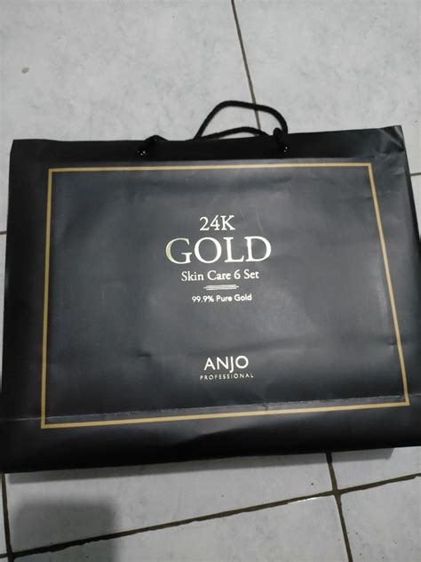 Anjo 24k gold skin care set 6 set, Beauty & Personal Care, Face, Face ...