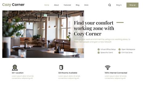 GitHub IreHurtado HTML CSS CoworkingSpace Proyecto Usando HTML Y CSS