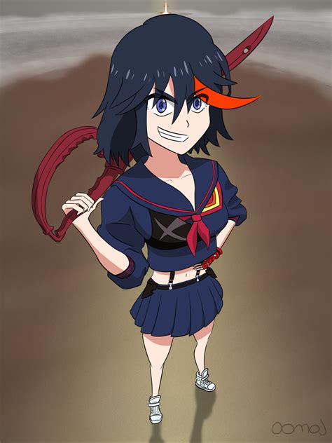Ryuko Matoi And Kamui Senketsu By Oomoj On Deviantart