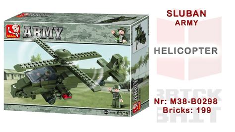 Army Apache Helicopter B0298 Bricks And Blocks Toys Toy And Model