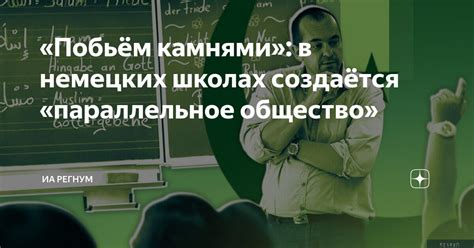 «Побьём камнями в немецких школах создаётся «параллельное общество ИА Регнум Дзен