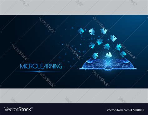 Microlearning Gamification In Education Royalty Free Vector