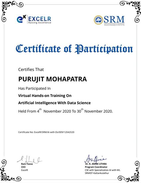 Purujit Mohapatra On Linkedin Internship Artificialintelligence Datascience